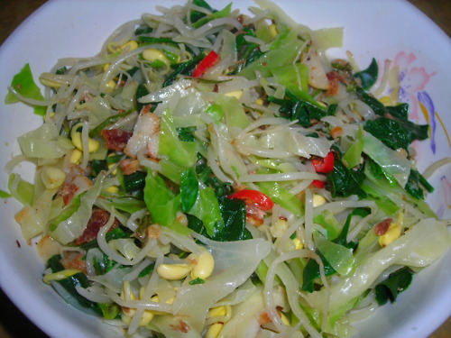 recipe - jukut urap - One Road at a Time