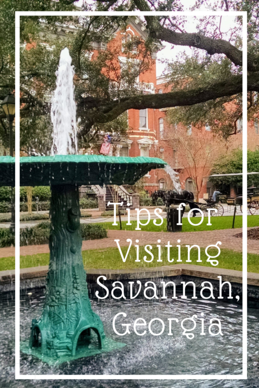 Tips for Visiting Savannah, Georgia - One Road at a Time