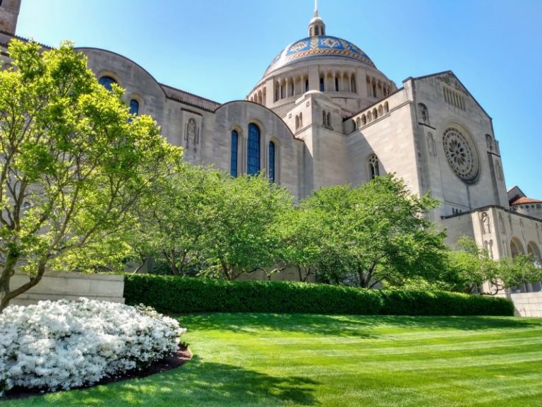 Basilica of the National Shrine & A Monastery - One Road at a Time